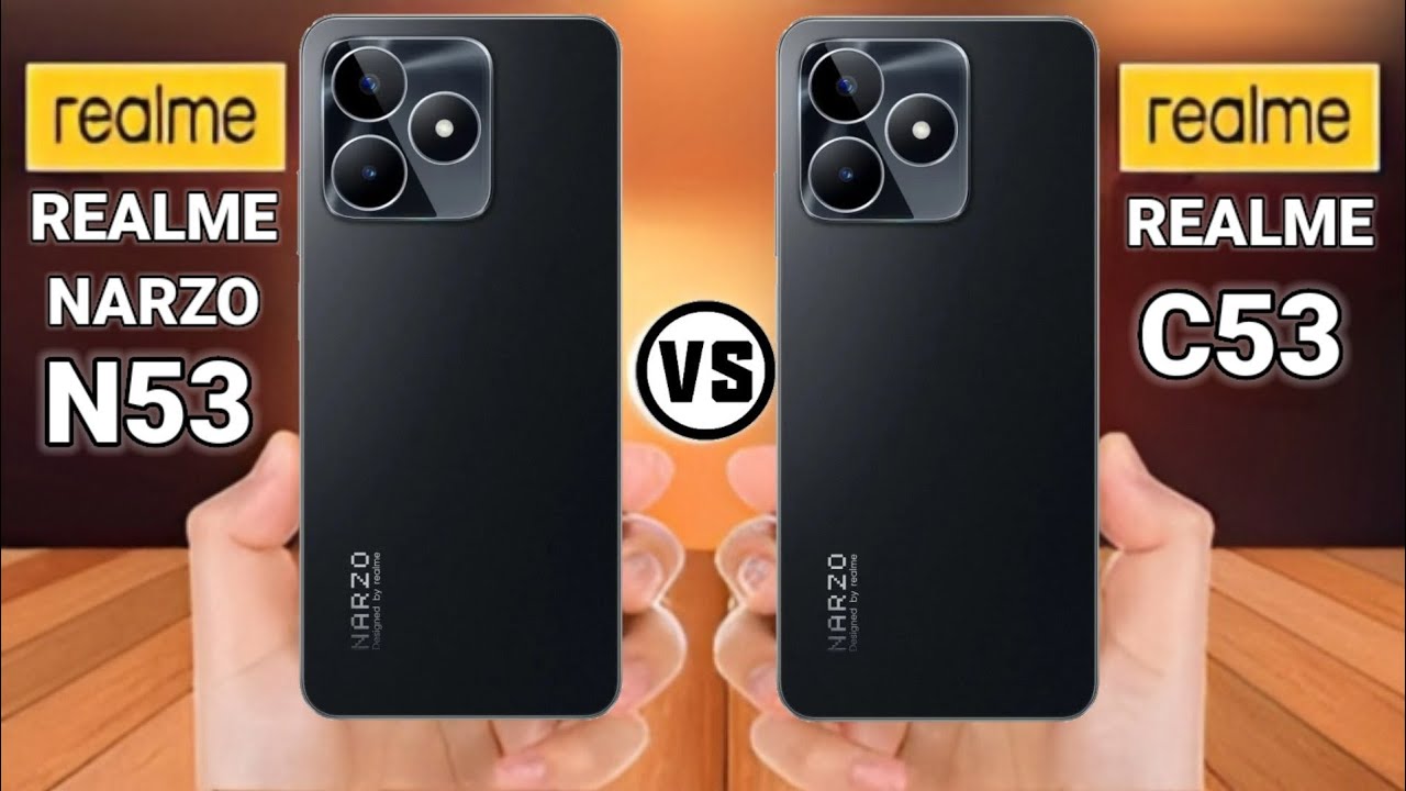 Realme Narzo N53 Vs Realme C53 . #Trakontech. - YouTube