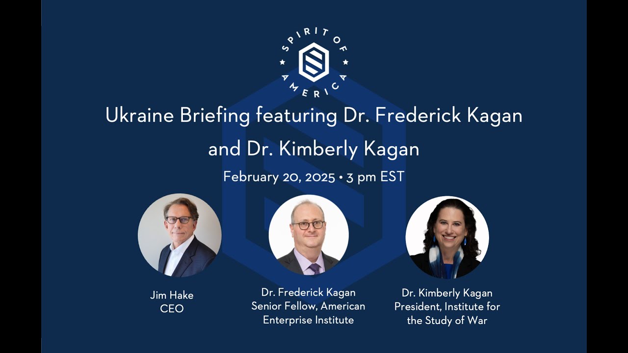 Ukraine Briefing featuring Dr. Frederick Kagan and Dr. Kimberly Kagan - YouTube
