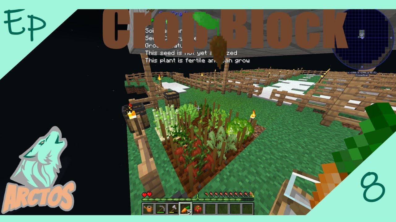 Mutating for them Salad Crops - Minecraft Crop Block #8 - YouTube