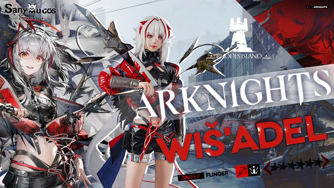 【SanyMuCos】Game Arknights Cosplay Wiš'adel Cosplay Costume Premium ...