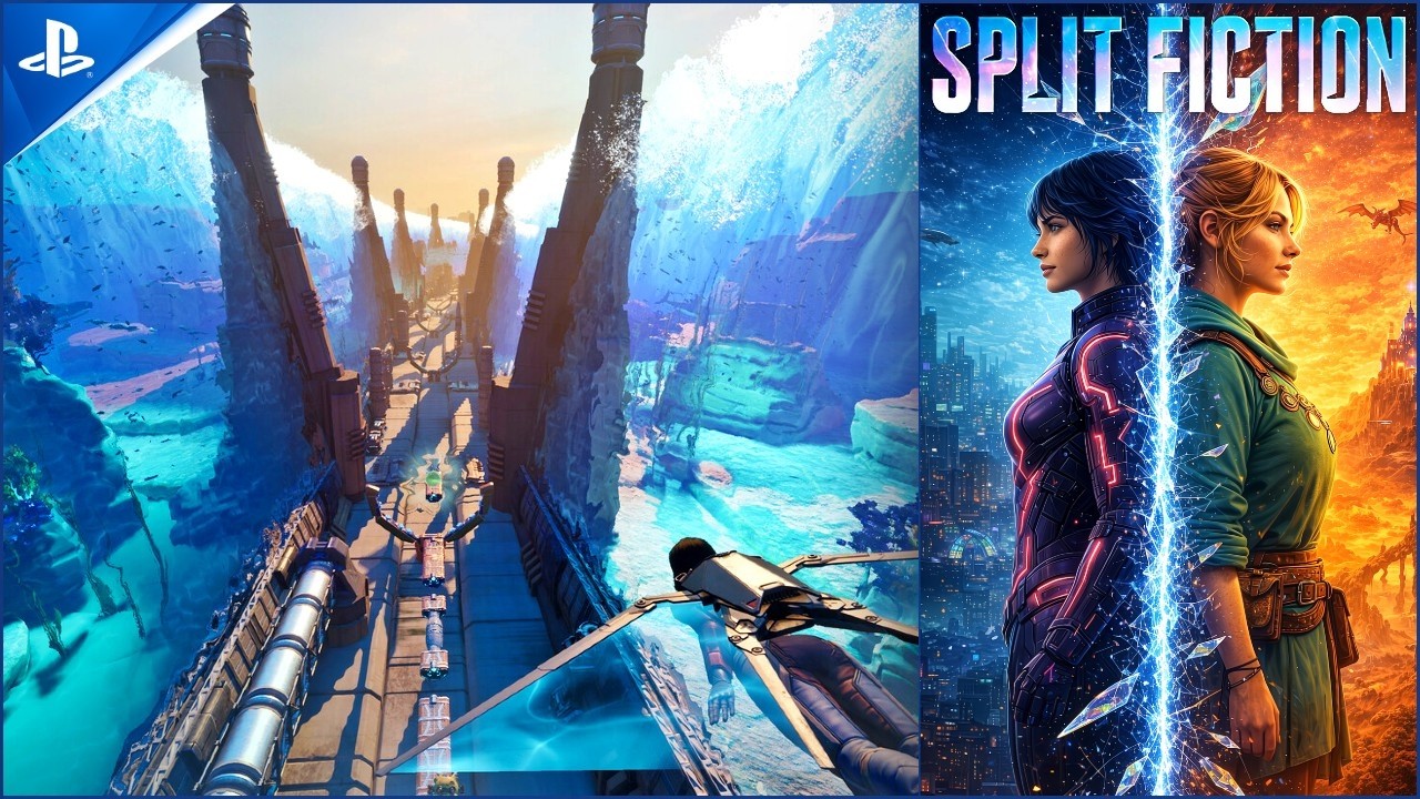Split Fiction Train Heist Walkthrough 4K UHD. Split Fiction Conductor ...