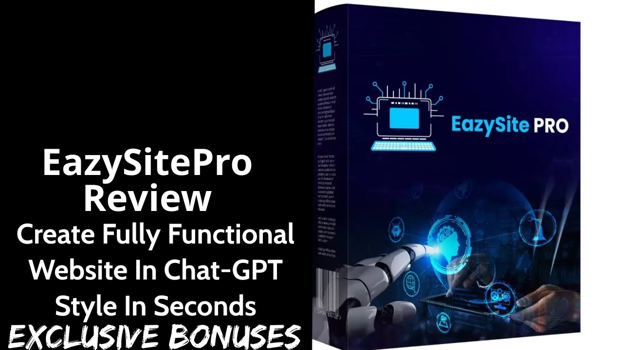 EazySitePro Review || Create Fully-Functional Website In Chat-GPT Style In Seconds - YouTube