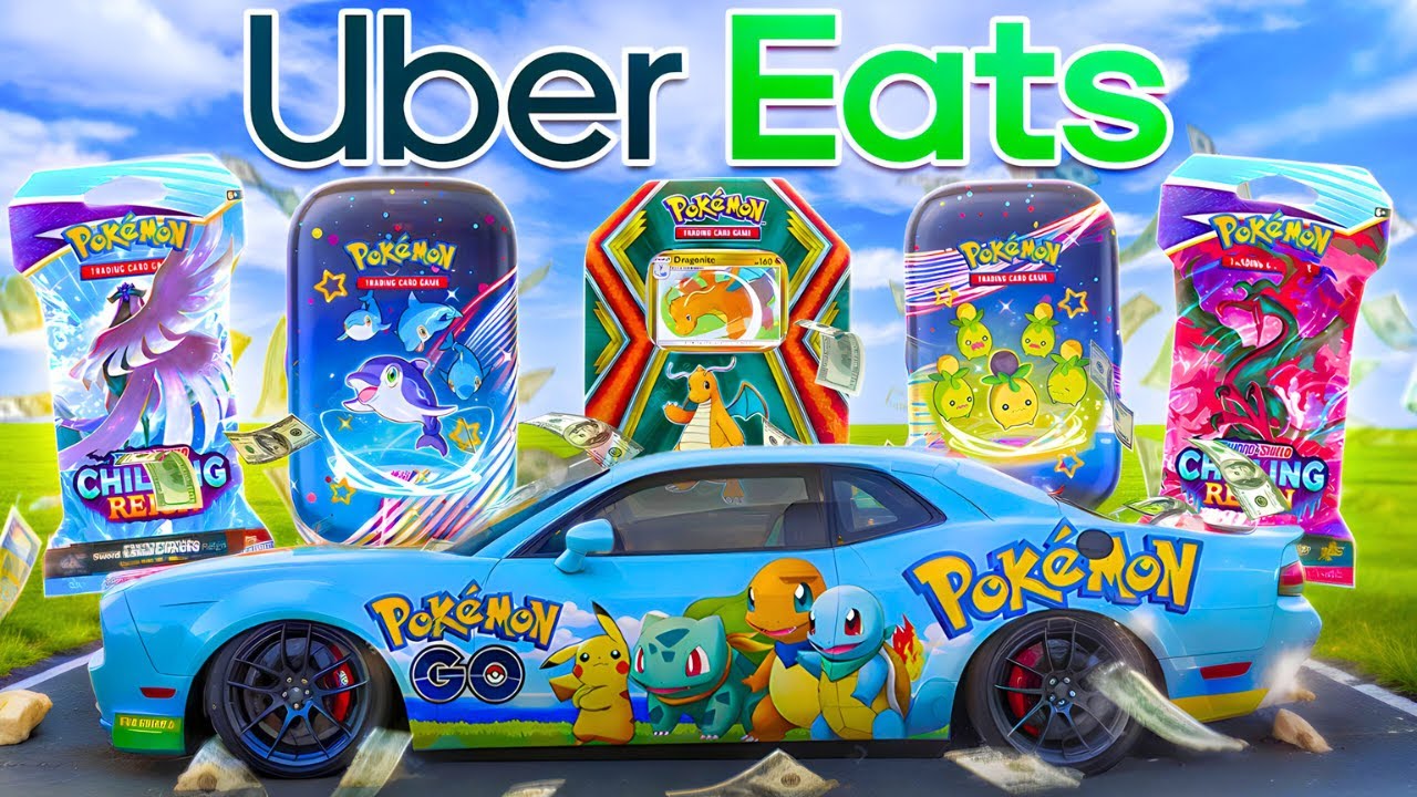 I Bought ALL The Pokémon Cards in Uber Eats? Can We Profit? - YouTube