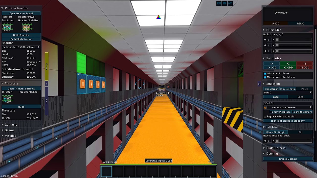 Sideways Elevator Completion - StarMade S2-546 - YouTube