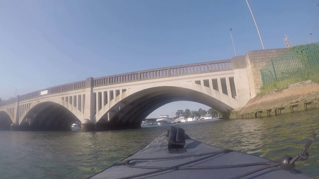 Kayaking on the River Hamble - YouTube