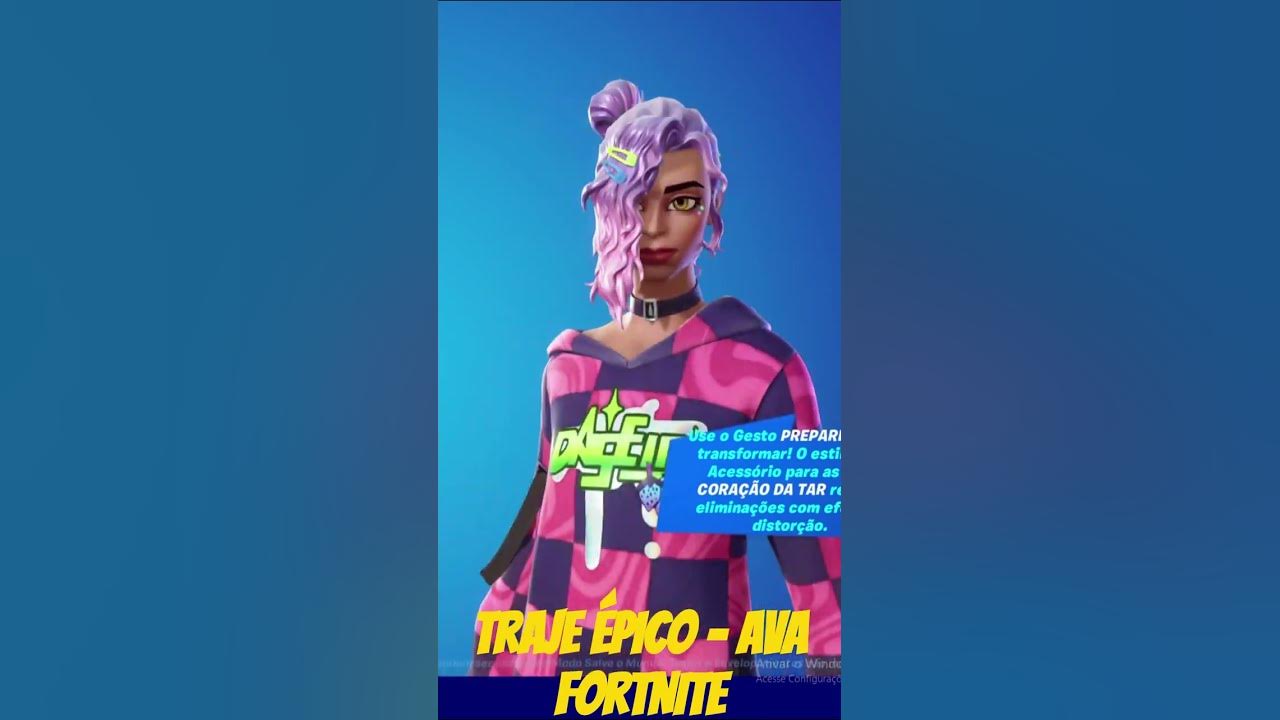 Traje Épico Ava Fortnite Youtube