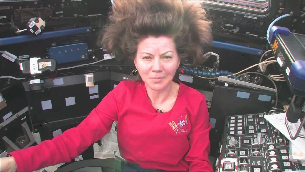 Catherine 'Cady' Coleman addresses the MIT150 Exploration Symposium ...