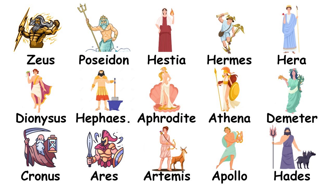 Explaining Every Greek God in 10 Minutes (Super Fast Facts) - YouTube