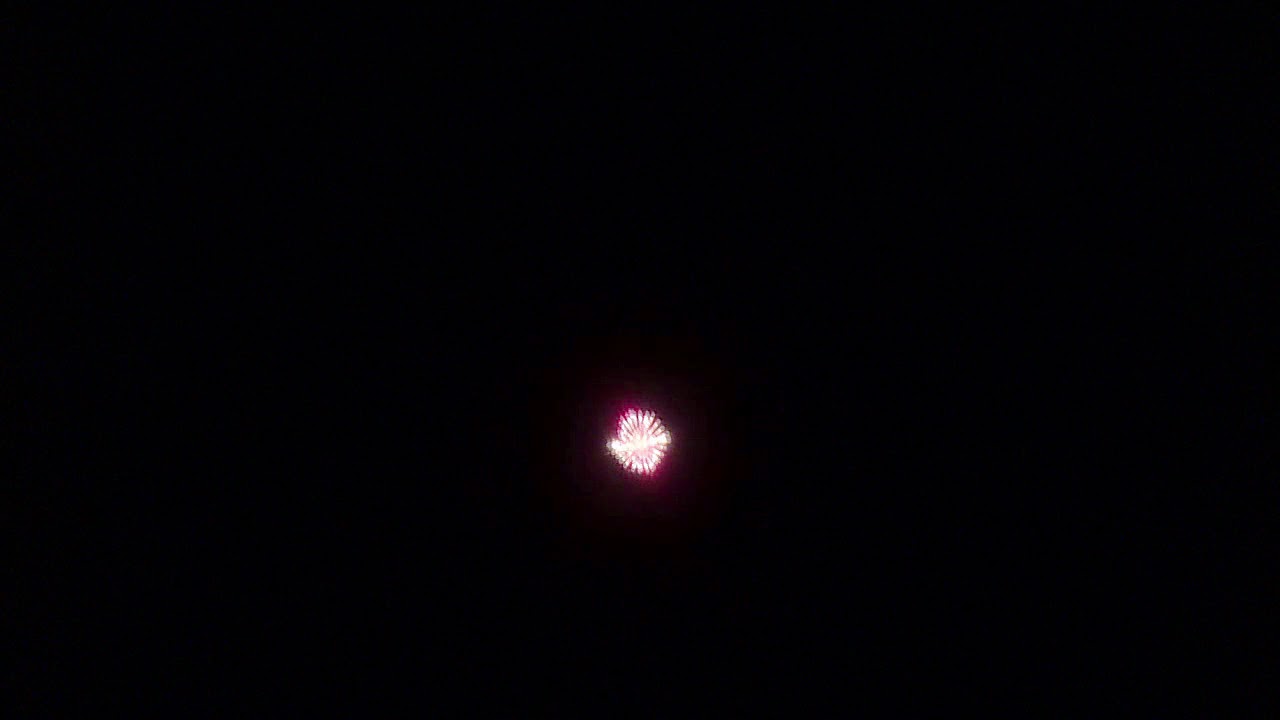 6 Inch Firework Shell - Three Saturn Rings Effect - YouTube