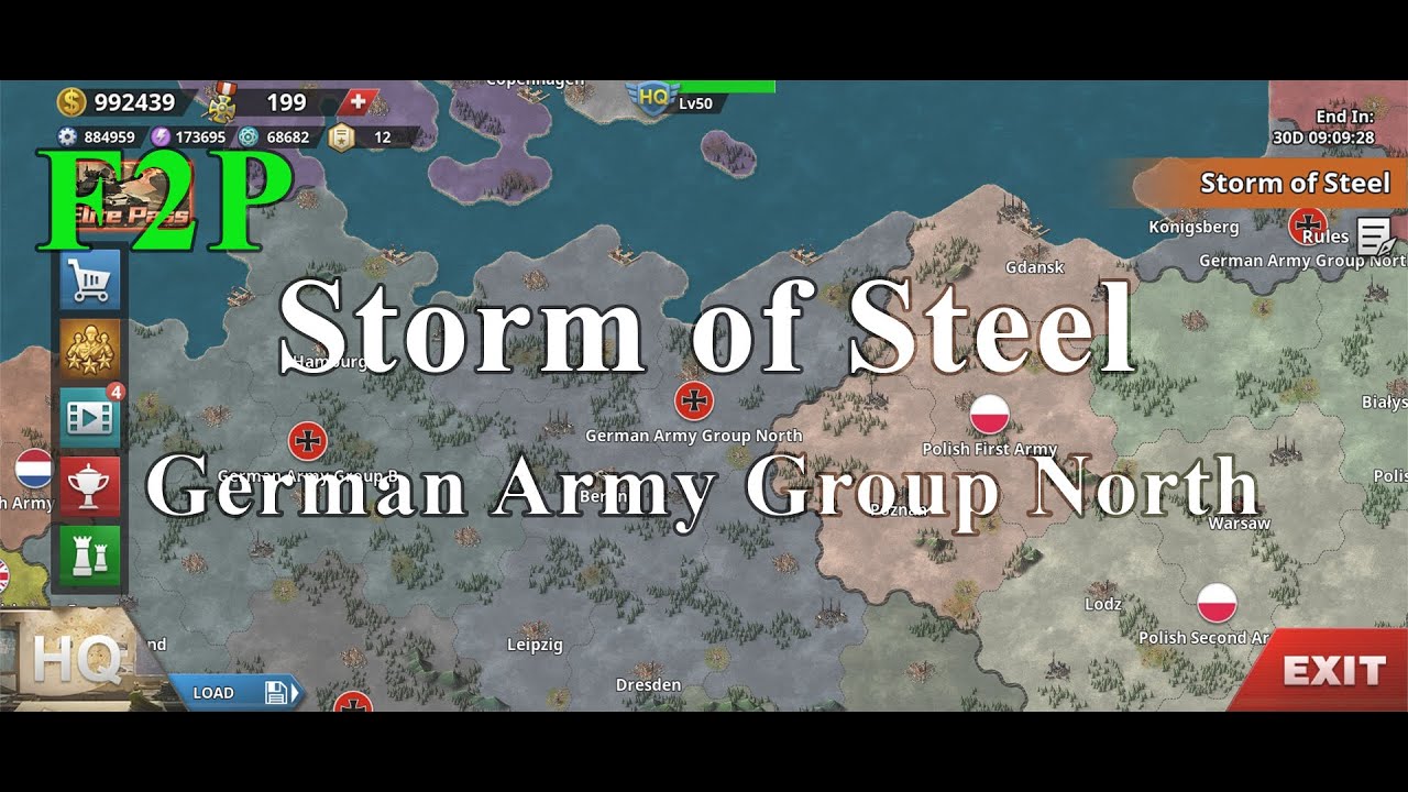 WC4 Storm of Steel - German Army Group North (F2P) - YouTube
