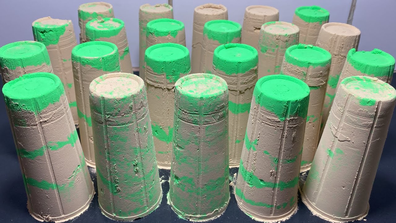 ASMR baking soda crushing || satisfying baking soda Original sound ...