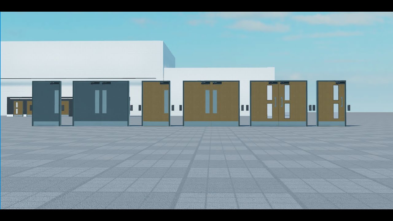 Roblox: How to Make Realistic Keycard Doors - YouTube