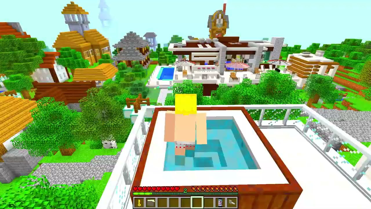 KAREN SI LAVA INSIEME A ME! - Famiglia Di Minecraft 2021 - YouTube