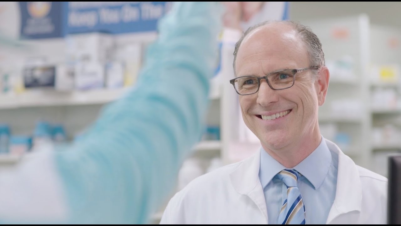 Drew Moore as Pharmacist Phil for Kinney Drugs - 1 minute - YouTube
