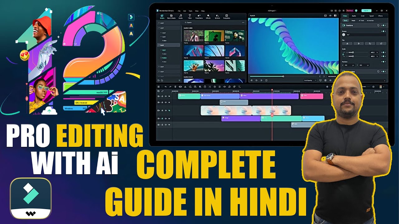 FILMORA 12 | Filmora video editing tutorial for beginners | Filmora ...