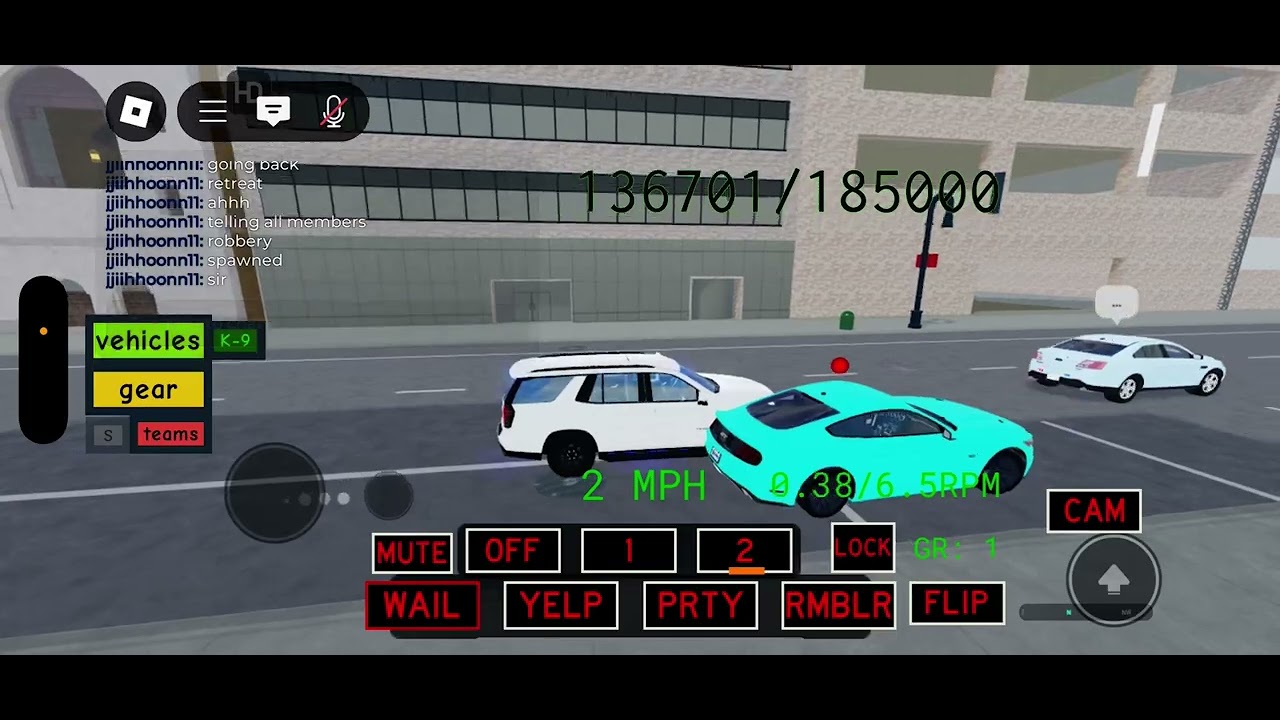 Roblox policesim New York State police undercover vehicle blue light ...