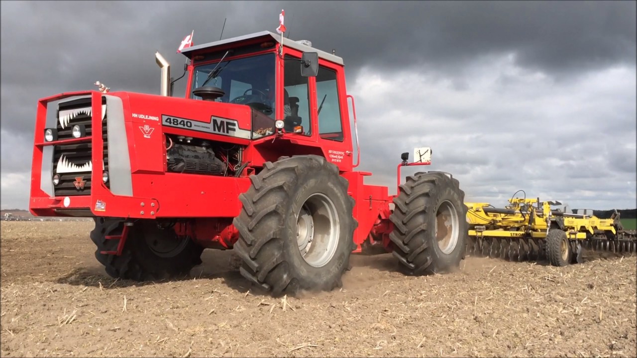 Massey Ferguson 4840 - YouTube