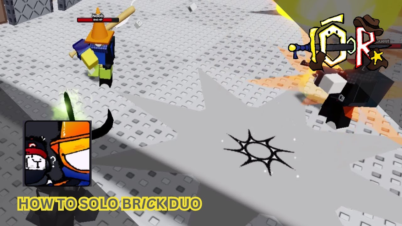 HOW TO SOLO BRICK DUO GUIDE | Outlaws Of Robloxia - YouTube