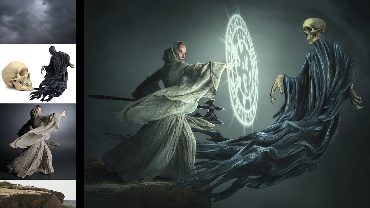 Fight against Evil - Photo Manipulation Photoshop Tutorial - YouTube