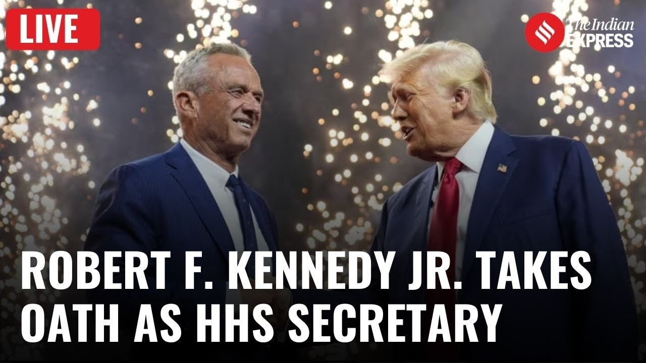 Robert F Kennedy Jr Sworn in as Health Secretary | Donald Trump 2.O ...