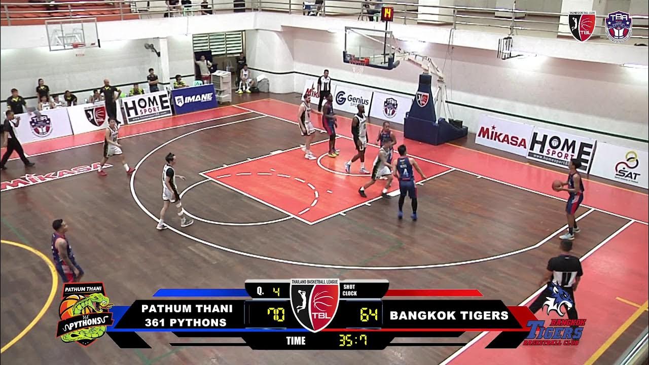 คู่2 12.00 PATHUM THANI 361 PYTHONS vs BANGKOK TIGERS - YouTube