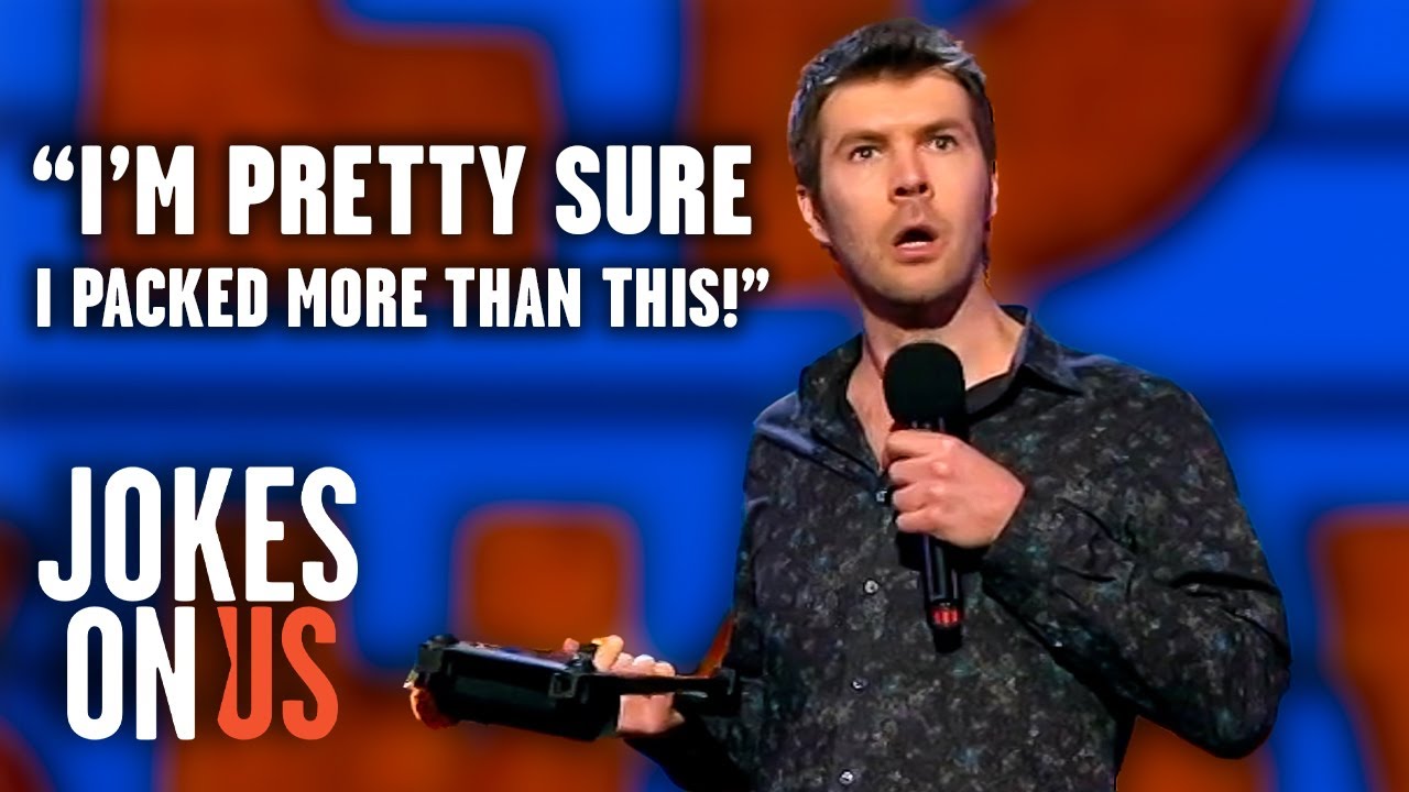 Rhod Gilbert’s HILARIOUS Lost Luggage Story | Comedy Roadshow | Jokes ...
