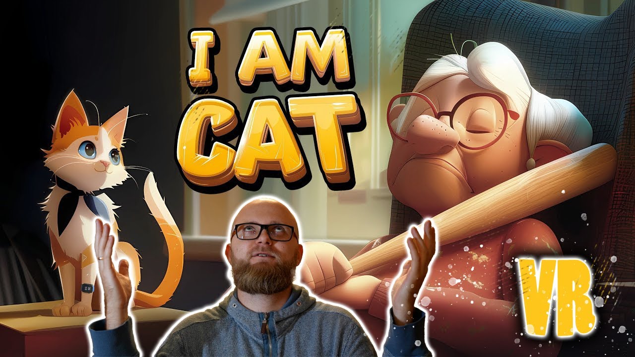Симулятор кота у віртуальній реальності! I am cat VR - версія від тата ...