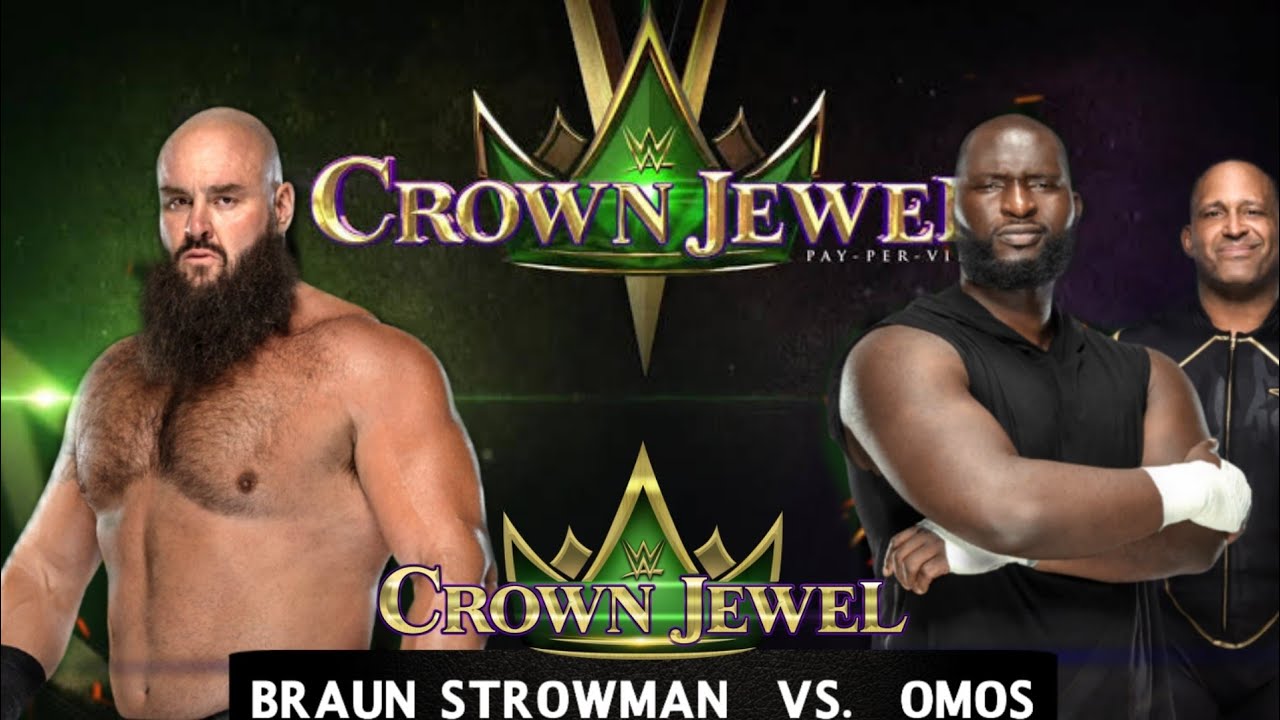 FULL MATCH - Braun Strowman vs. Omos - WWE Crown Jewel 2022 - YouTube