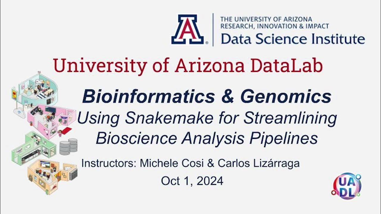 [2024 Fall] Biosciences & Genomics Series: Using Snakemake for Streamlining Data Analysis ...