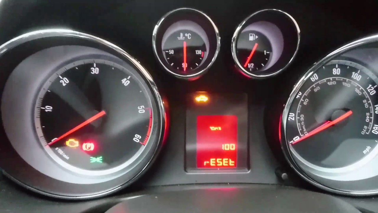 Vauxhall Opel After Service Reset Code 82 YouTube