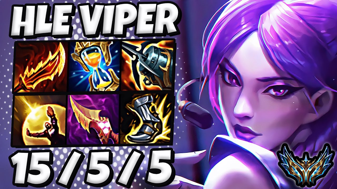 Kaisa vs Jhin ADC [ HLE Viper ] Rank #1 Korea Challenger 14.16 - YouTube