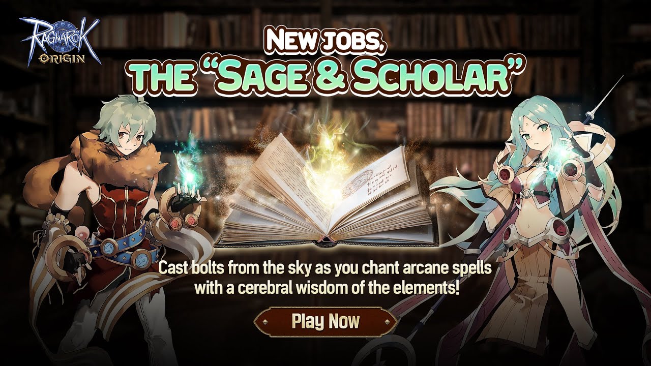 New Mage Classes! Sage & Scholar - YouTube