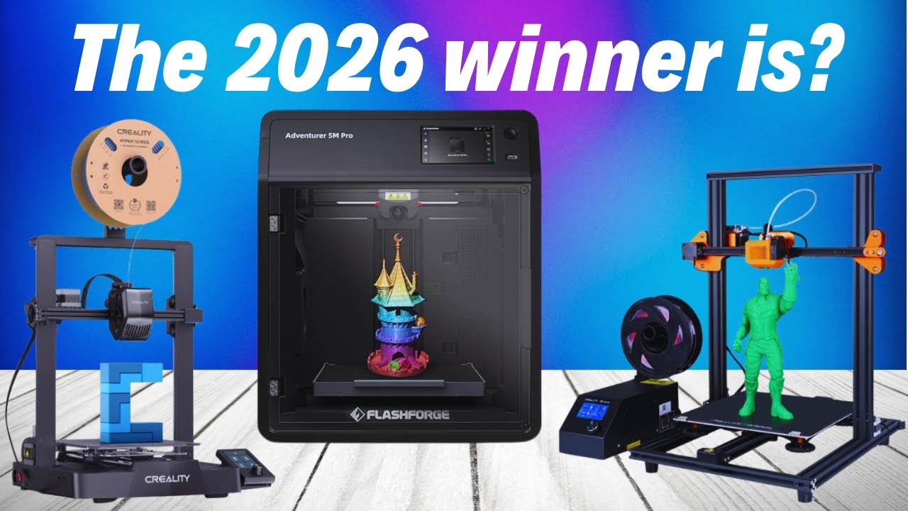 Top 5 3D Printers Everyone Is Talking About in 2026 - YouTube