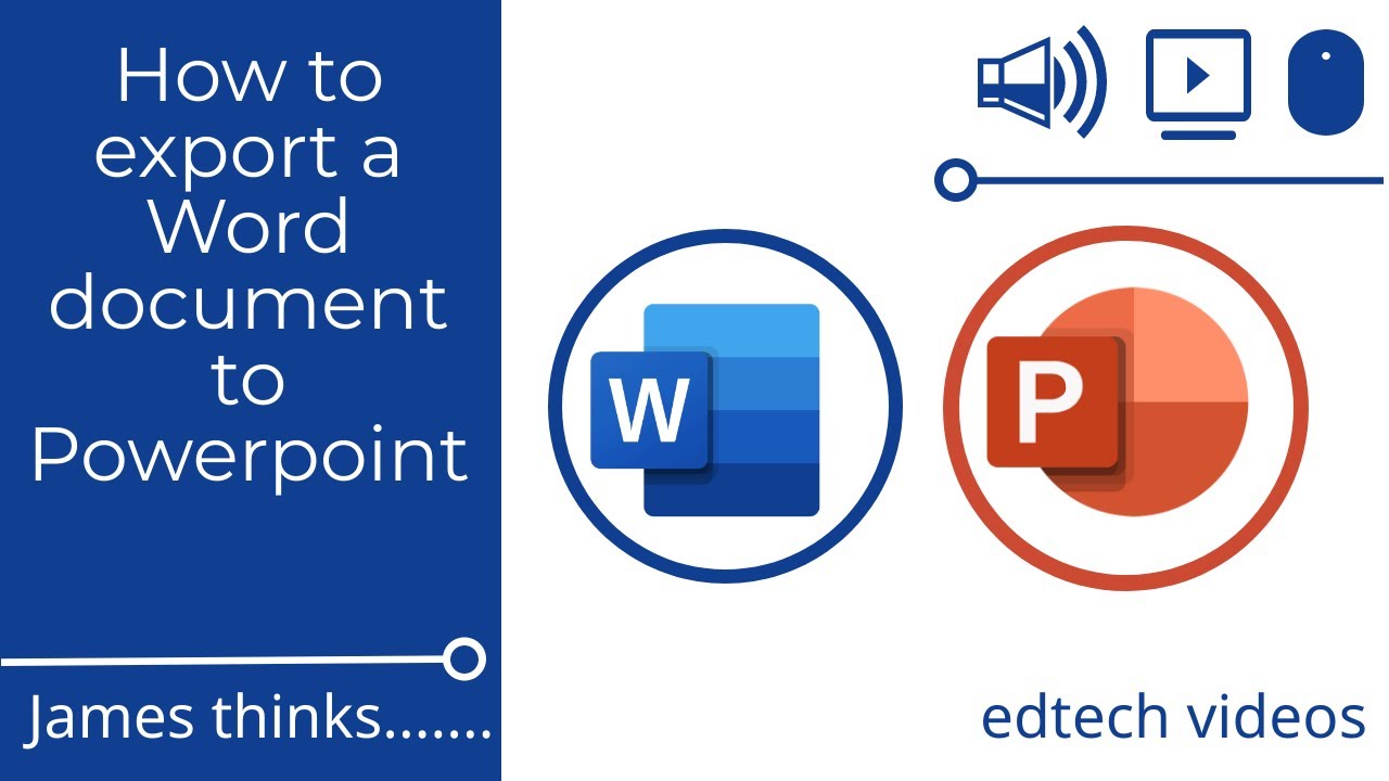How To Export A Word Document To Powerpoint YouTube how-to-export-a-word-document-to-powerpoint-youtube
