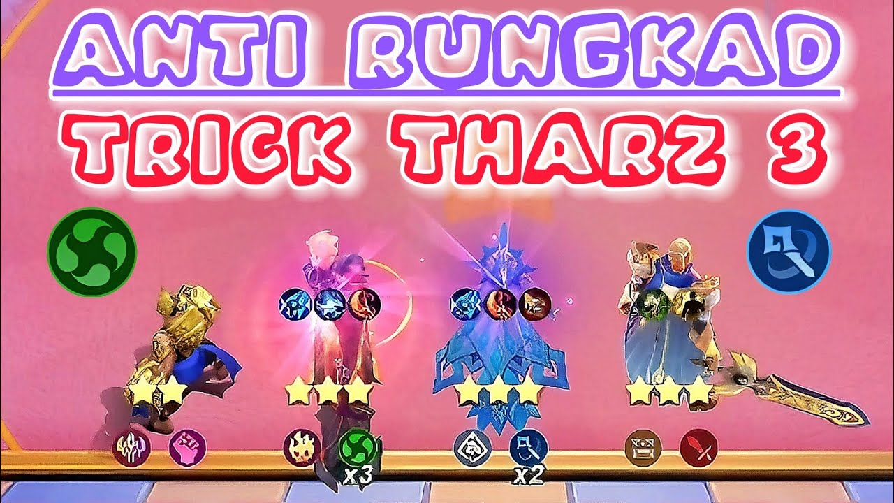 Cara Main Tharz Skill 3 yang Terbaru || Enak Banget buat Push Rank ...