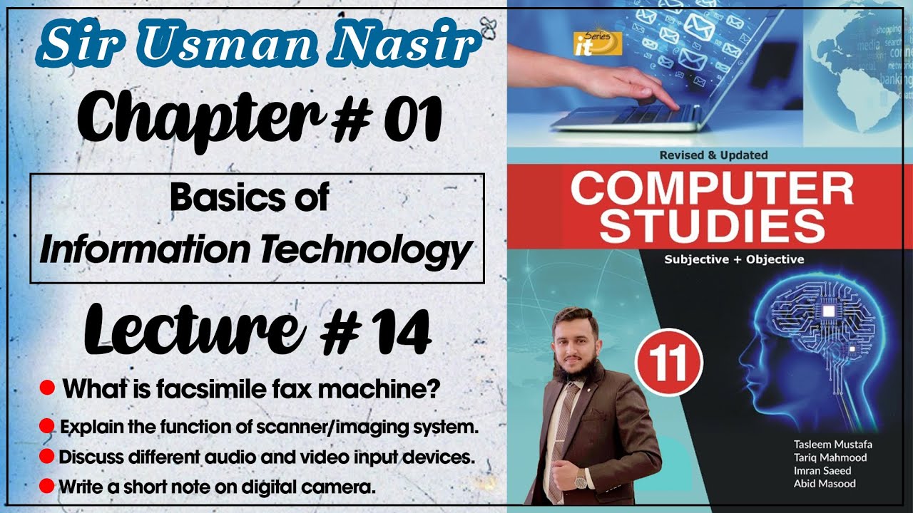 Facsimile fax machine-function of scanner-audio and video input devices ...