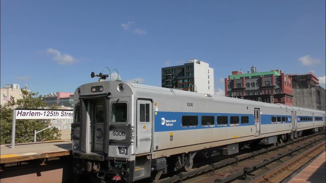 MNRR Shoreliner Set departs Harlem - 125th Street 9/26/22 - YouTube