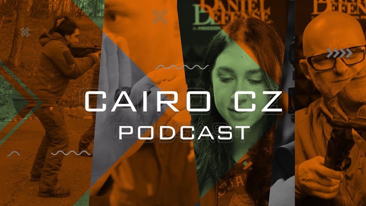Cairo CZ - PODCAST 6# - profi_terry - Tereza Pasterčíková - puška FoldAR - tlumiče Silent Steel ...