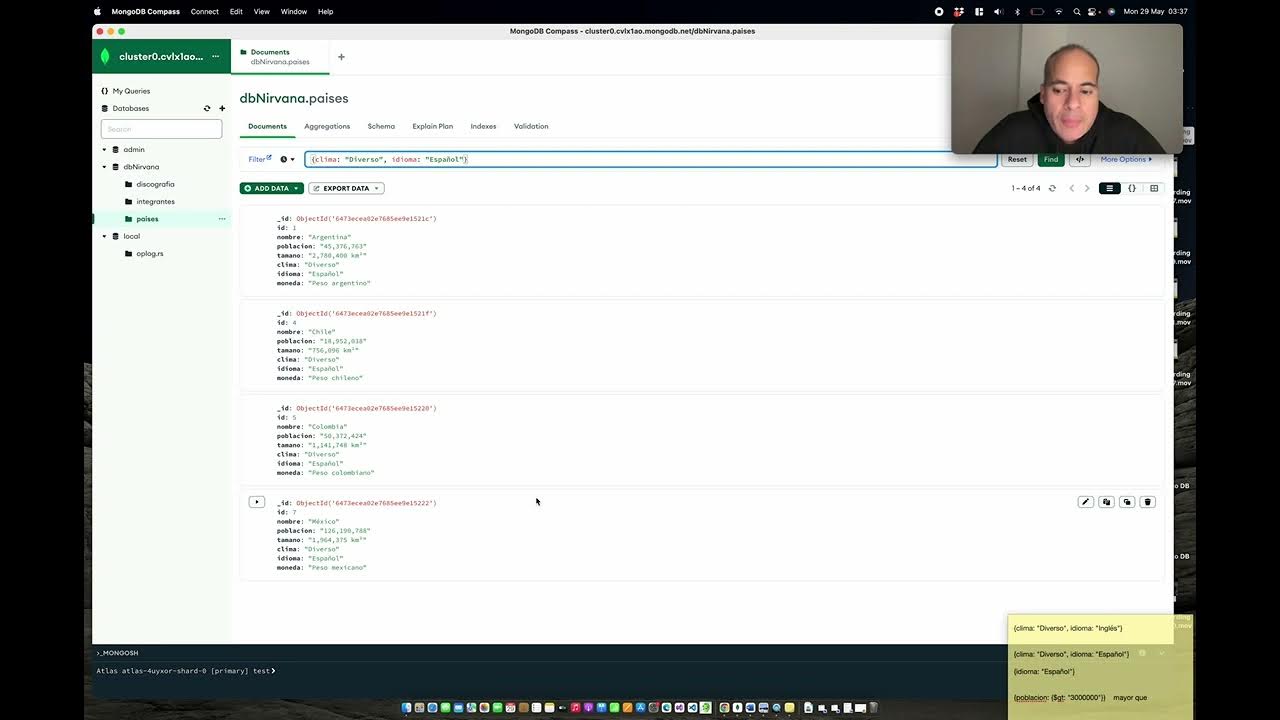 Fase 4 Operador Base de datos - YouTube