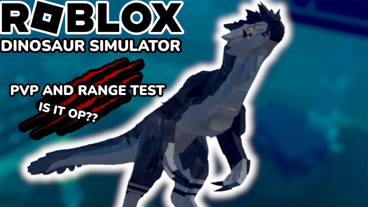 ROBLOX DINOSAUR SIMULATOR | NEW AVINYCHUS PVP AND RANGE TEST IS IT OP ...
