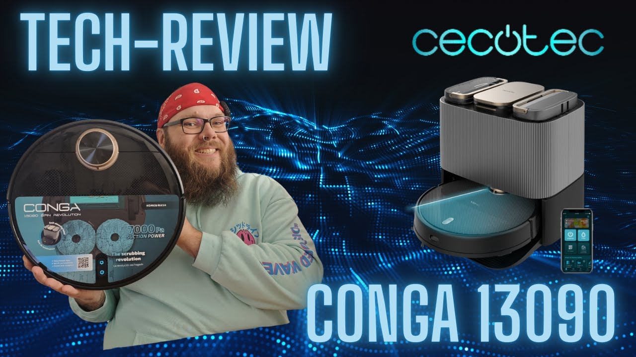 Chaos gegen Roboter – Wer gewinnt? Cecotec CONGA 13090 im Test! - YouTube