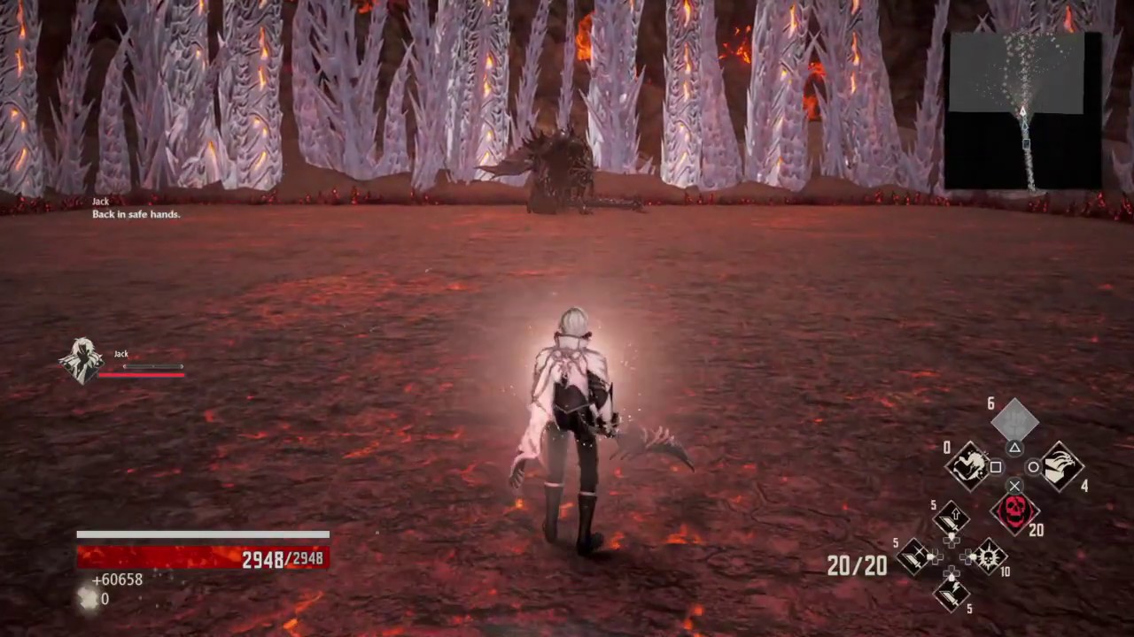 Code Vein DLC Boss Hellfire Knight - YouTube