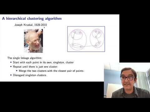 IDEAL Workshop: Sanjoy Dasgupta, Statistical Consistency in Clustering ...