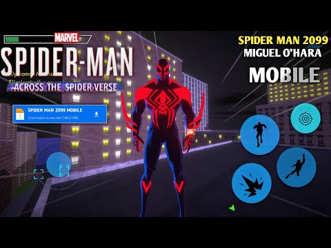 Spider Man 2099 MIGUEL O'HARA Fanmade Game Android | Spider Man Fanmade Game Android