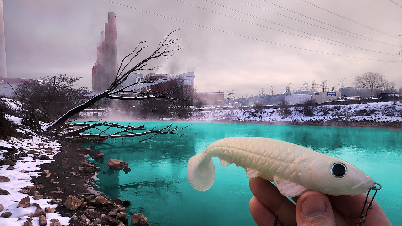 Striper Fishing in the Snow ️! I Caught a TANK - YouTube