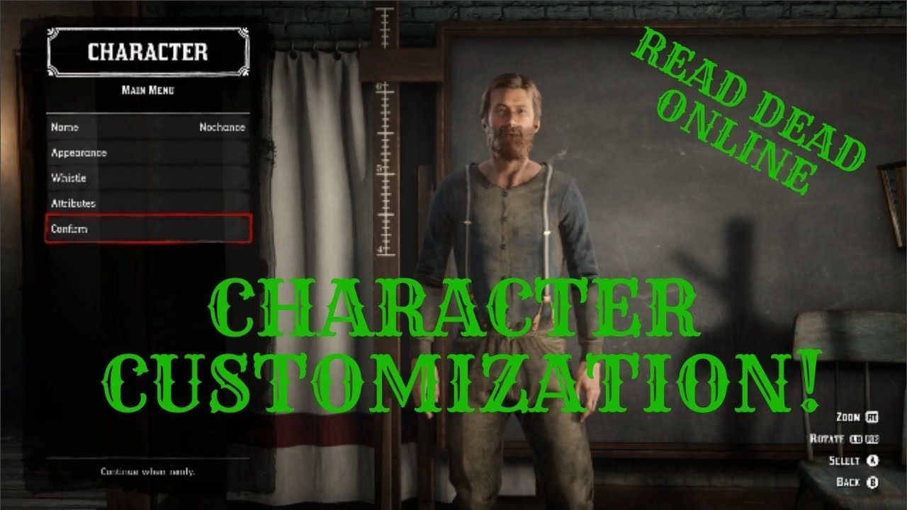 Red Dead Online - Character Customization! How to create a character ...