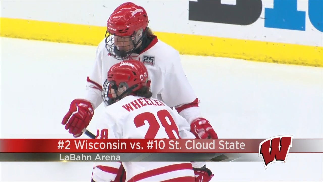 No. 2 Wisconsin women's hockey sweeps No. 10 St. Cloud State with ...