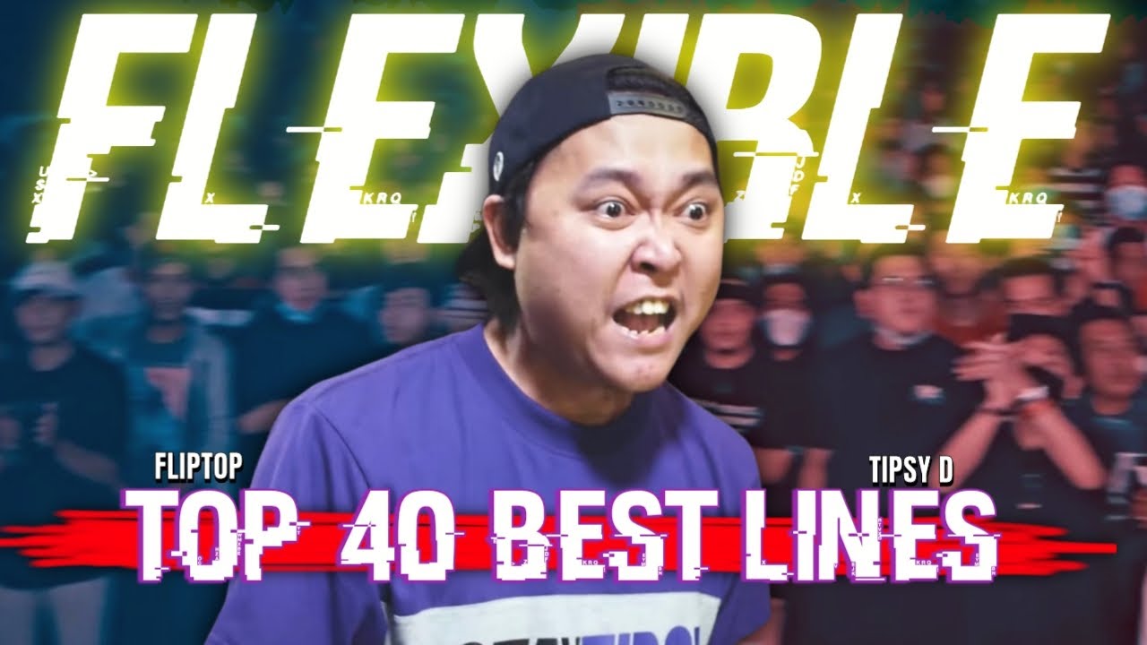FlipTop - Tipsy D Top 40 Best Lines - YouTube