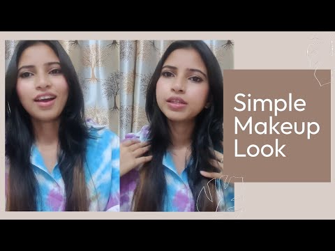 Simple Makeup Tutorial 👌|| Simple Makeup at Home 🏠|| Daily Vlog ...
