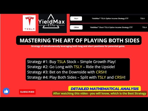 YieldMax ETF's Mastering the Art of Playing Both Sides TSLA TSLY CRSH - YouTube